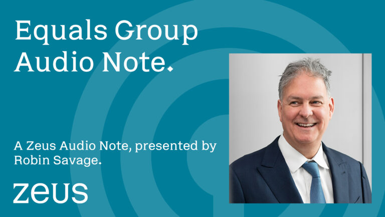 Audio Note: Equals Group - Pre-close prompts upgrade • A different perspective